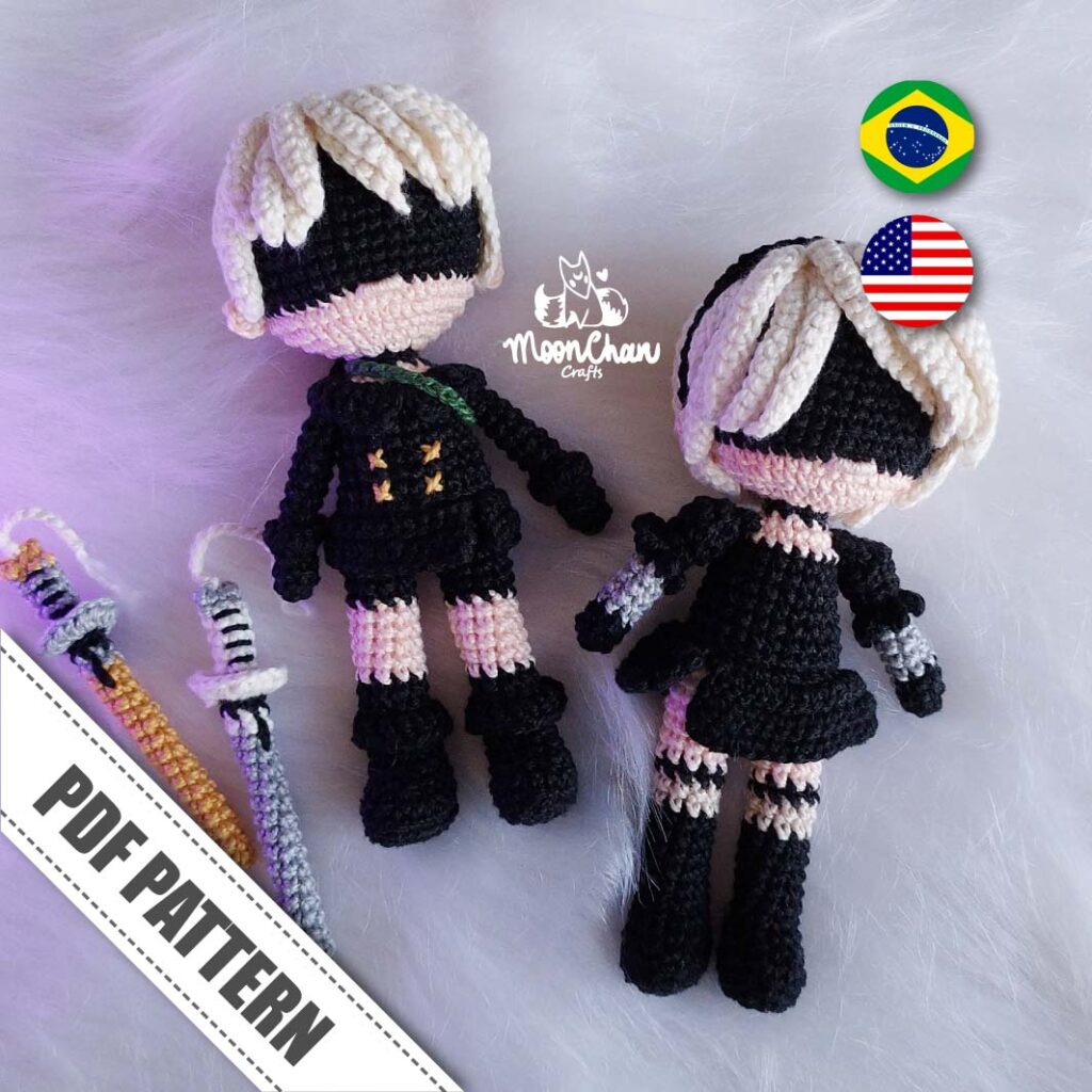 COMBO Automatas 2B & 9S +Bonus – PDF - Moonchan Crafts