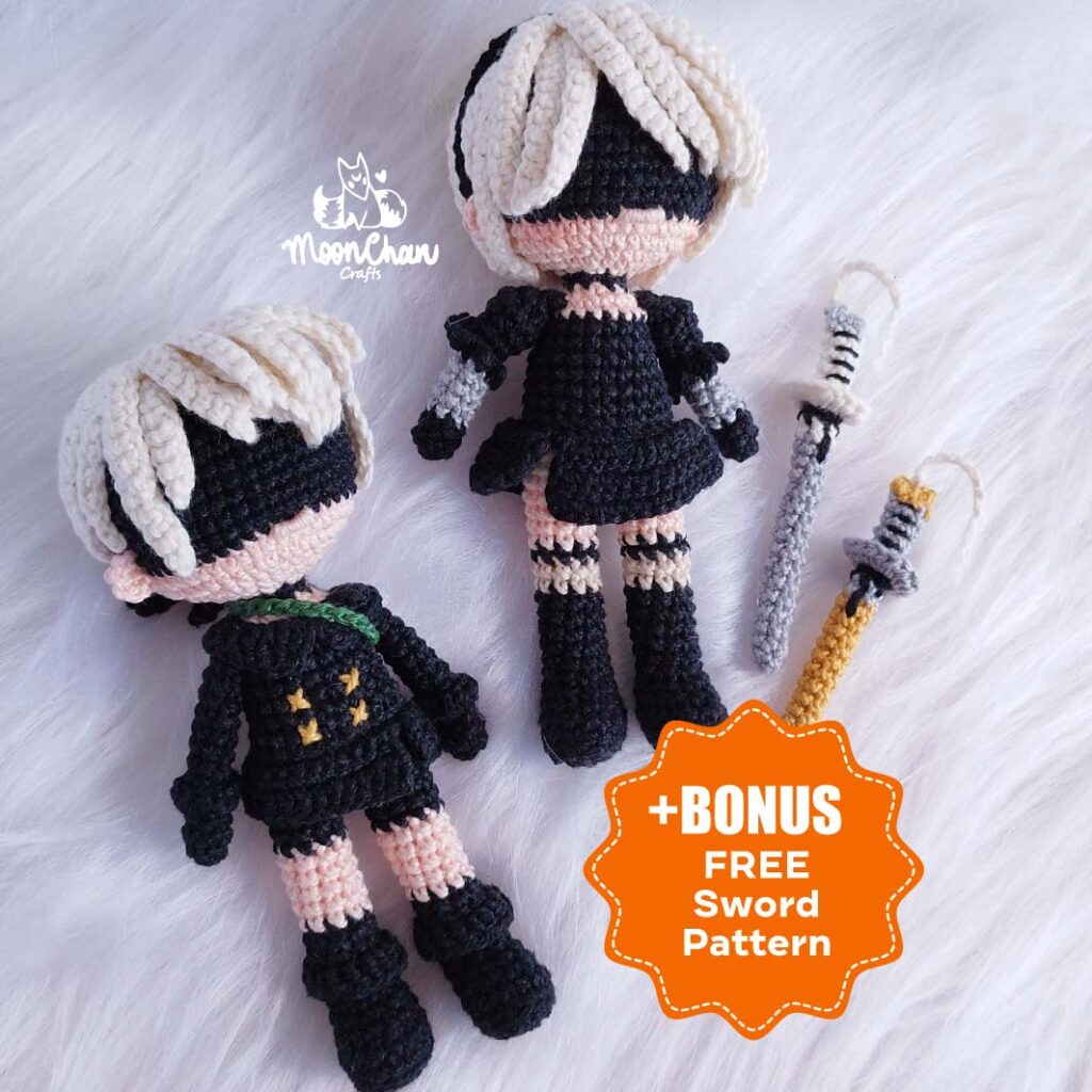 COMBO Automatas 2B & 9S +Bonus – PDF - Moonchan Crafts